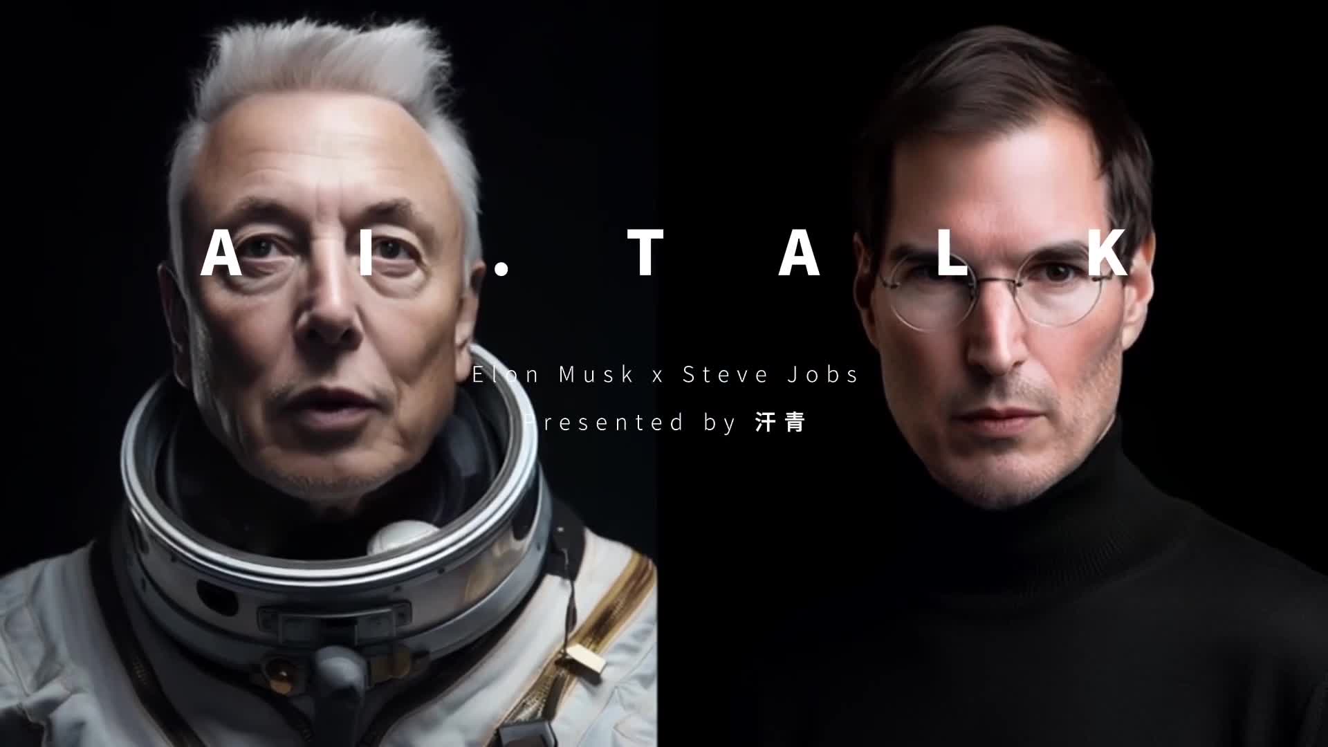 AI马斯克对谈AI乔布斯：人工智能会威胁人类吗？（1）-英语趣配音